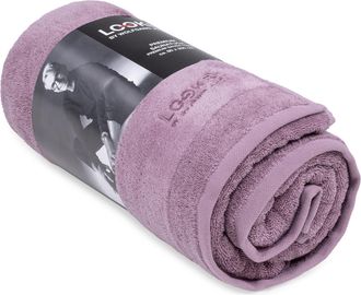Looks by Wolfgang Joop Saunahandtuch 80x200 cm - 100% Baumwolle, weich & saugstark, Badetuch rosa