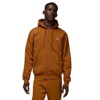 Nike Homme, Sport, Brun, Taille: M Sweat &agrave; capuche zipp&eacute; Brooklyn en molleton