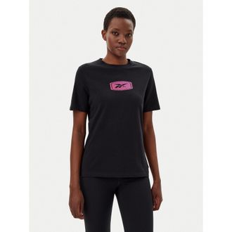 Reebok T-Shirt 100218927 139-18-00 Schwarz Regular Fit