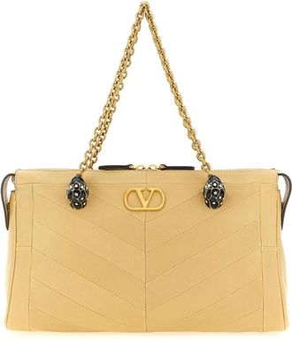 Valentino Garavani Femme, Sacs, Beige, Taille: ONE Size Sac bandouli&egrave;re Panthea