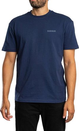 Napapijri Entspanntes Yourte T-Shirt, Blau