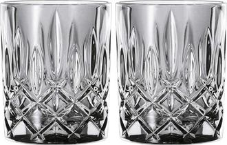 Nachtmann 2-teiliges Whisky Gl&auml;ser Set, 295 ml, Smoke, Noblesse, 104245, Tumbler aus Kristallglas, Whiskygl&auml;ser sp&uuml;lmaschinenfest (Packung mit 2)