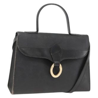 Dior Sac &agrave; main Trotter en plastique doccasion - Femme - Pre-owned - Noir - Taille: ONE Size