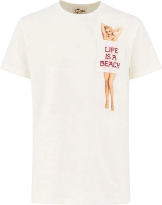MC2 Saint Barth Homme, Tops, Beige, Taille: S Ecstasea T-shirt