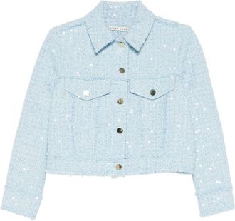 Alice & Olivia Alice + Olivia Veste en tweed