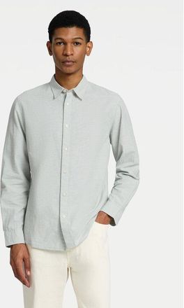 Selected Hemd 16078867 Grün Slim Fit