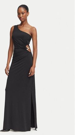 Guess Abendkleid W6BK09 K6012 Schwarz Slim Fit