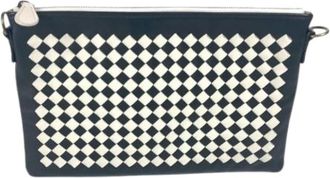 Bottega Veneta Sac pochette vintage doccasion - Femme - Pre-owned - Noir - Taille: ONE Size