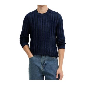 A|X Armani Exchange Wollmischpullover - - Knitwear - Herren - Blau - 2XL