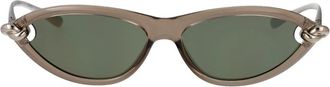 Bottega Veneta Bv1390S Sonnenbrille - - Accessories - unisex - Beige - 56 MM