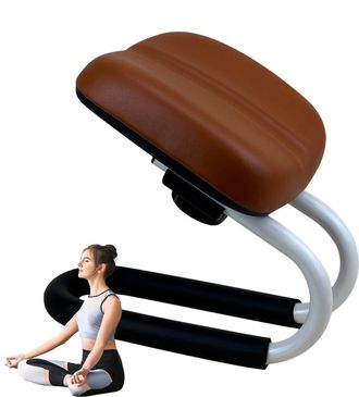 Generic Kniender Meditationshocker, Erh&ouml;htes Knien for Gebet, Sitzbank, Bequeme Und Entspannende Unterst&uuml;tzung for Heim- Und B&uuml;ror&auml;ume(Brown)