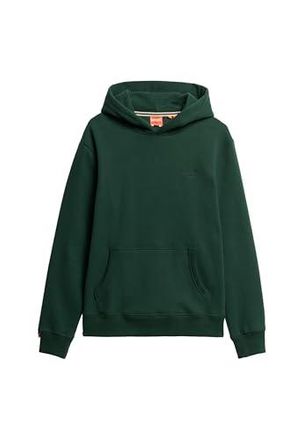 Superdry Sweatshirt &agrave; capuche unisexe Essential Logo Hb, Vert &eacute;mail, M