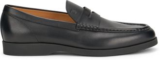 Tod's Mens Loafers Slip-On Black Leather