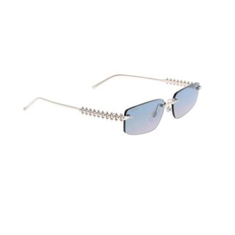 Cartier Santos Pilotenbrille - - Accessories - unisex - Grau - ONE SIZE