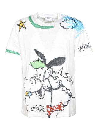 Moschino T-Shirt - Blanc