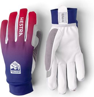 Hestra Infinium Momentum Colorblock-Bunt, Gore-Tex Fingerhandschuh, Größe 8 - Farbe Navy