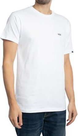Vans Left Chest Logo Tee, T-shirt Homme, Blanc (White Black Yb), XX-Large