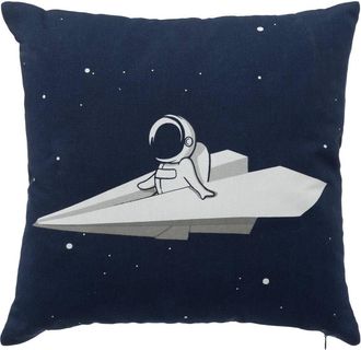 Atmosphera Atmosphera - Kinderserkissen Espace - Dunkelblau