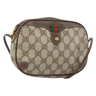 Gucci Sac bandouli&egrave;re en plastique Pre-owned - Femme - Pre-owned - Beige - Taille: ONE Size