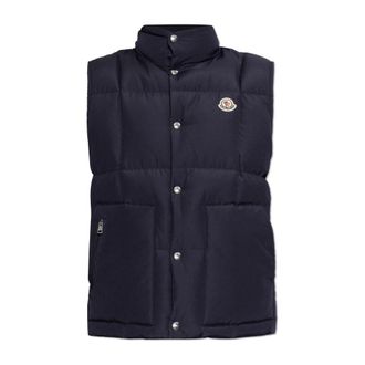Moncler Brumelune Daunenweste - - Jackets - Herren - Blau - 3XL