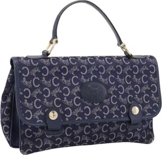 Celine Sac &agrave; main vintage Pre-owned - Femme - Pre-owned - Bleu - Taille: ONE Size