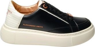 Alexander Smith Femme, Chaussures, Noir, Taille: 36 EU Pelle Baskets
