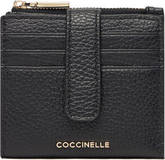 Coccinelle Geldbörse Coccinelle MW5 Metallic Soft E2 MW5 11 F7 01 Schwarz