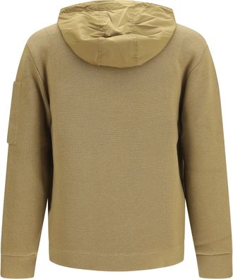 C.P. Company Reversible Merino Wool Nylon Jacket - Beige