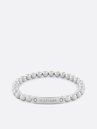 Tommy Hilfiger Bracelet de perles &agrave; logo