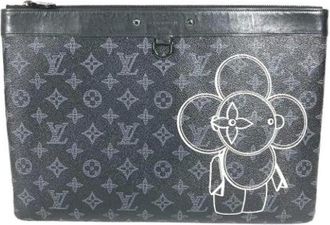 Louis Vuitton Sac bandouli&egrave;re Monogram Eclipse Pre-owned - Femme - Pre-owned - Noir - Taille: ONE Size