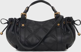 Gerard Darel Mini sac &agrave; main en cuir matelass&eacute; - 12H