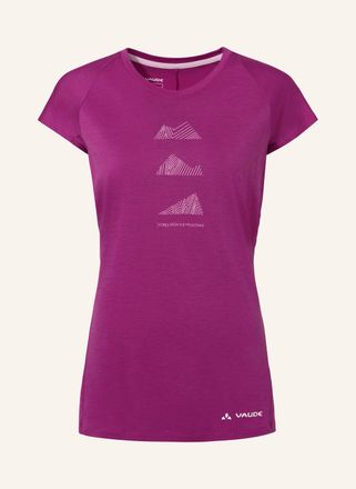 Vaude Funktionsshirt W Tekoa Wool T-Shirt pink