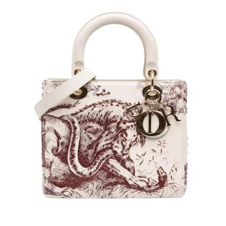 Dior Pre-owned Lady Satchel - - Pre-owned - Damen - Wei&szlig; - ONE SIZE