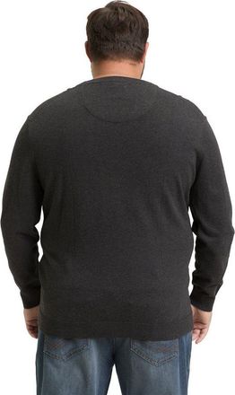 Tom Tailor Strickpullover mit Logo-Stickerei / Gro&szlig;e Gr&ouml;&szlig;en