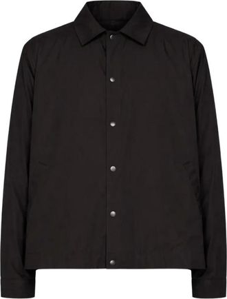 sacai Homme, Vestes, Noir, Taille: XL Blouson en Popeline
