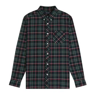 Fred Perry M3720 Z89 Hemd - - Shirts - Herren - Mehrfarbig - L