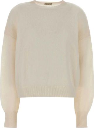 Le Kasha Femme, Pulls, Blanc, Taille: 40/42 FR Modena Brushed Sweater