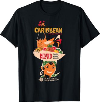 Pan Am Urlaub in der Karibik in Pan Am T-Shirt
