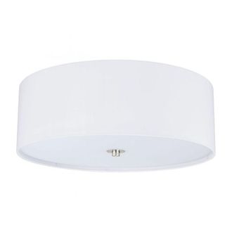 Eglo Plafonnier &Oslash; 47,5 cm Eglo couleur Cr&egrave;me et Blanc mat 3xE27/60W/220-240V - Cr&egrave;me et blanc