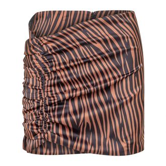 Nineminutes Ruched Mini Skirt - - Skirts - Damen - Mehrfarbig - XS
