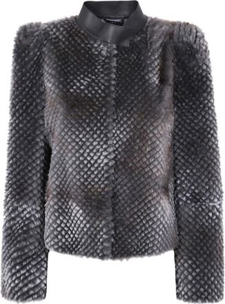 Giorgio Armani Damen, Jacken, Grau, SGr&ouml;&szlig;e