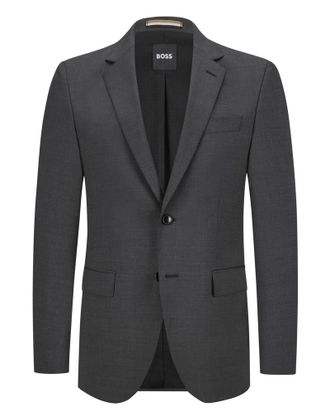 HUGO BOSS Baukasten-Sakko Marzotto aus Schurwolle, Slim Fit in