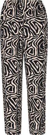 Mymo Hose Frauen schwarz-wei&szlig;