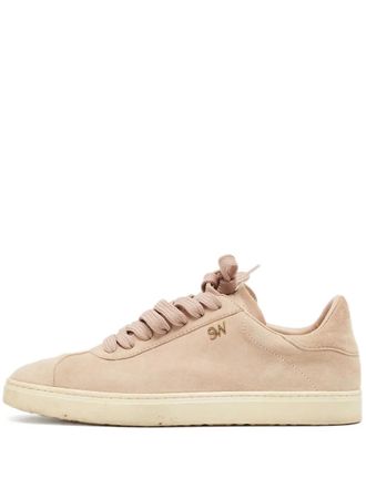 Stuart Weitzman baskets pre-owned en daim - Rose