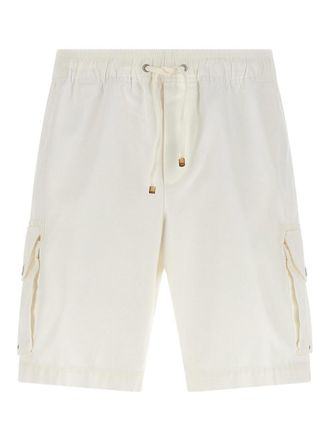 Brunello Cucinelli Pantalons Décontractés - Blanc