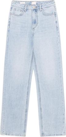 Gianni Lupo Femme, Jeans, Bleu, Taille: W28 Jeans Straight Fit a Vita Alta