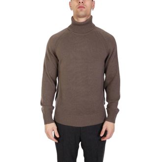 HUGO BOSS Boss - Strickware > Rollkragenpullover - - Knitwear - Herren - Braun - L
