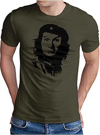 OM3 T-shirt Che Guevara x Al Bundy - Pour homme - Parodie de la série TV culte des années 90 - Taille S à 5XL, Olive, XL