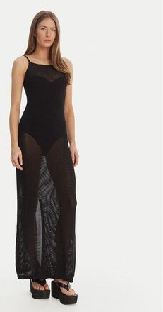 Seafolly Strandkleid Beach Edit 55685-KN Schwarz Regular Fit