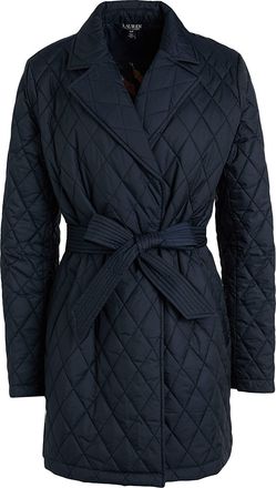 Ralph Lauren DIAMOND-QUILTED WRAP COAT